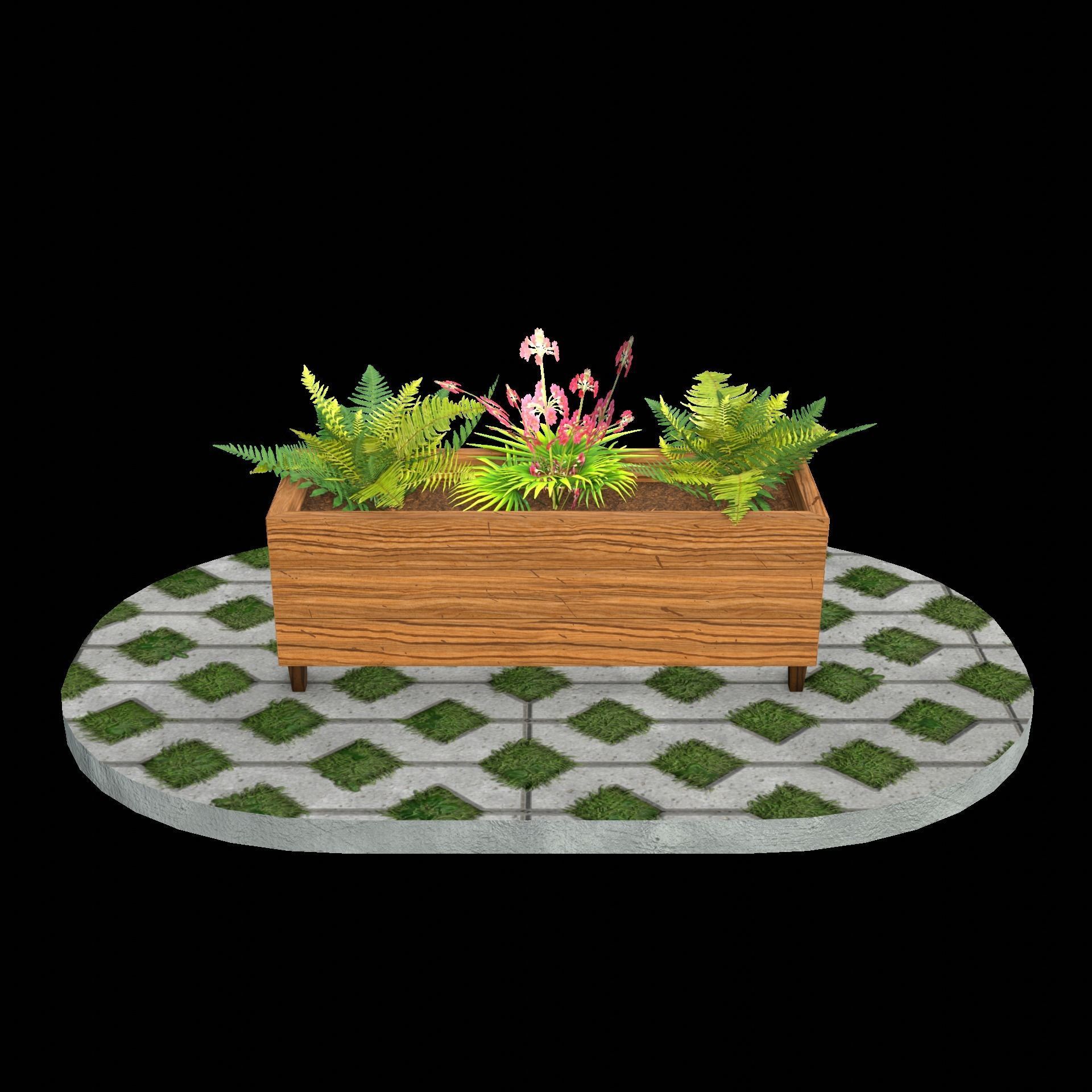 PBR Planter 3D model | CGTrader