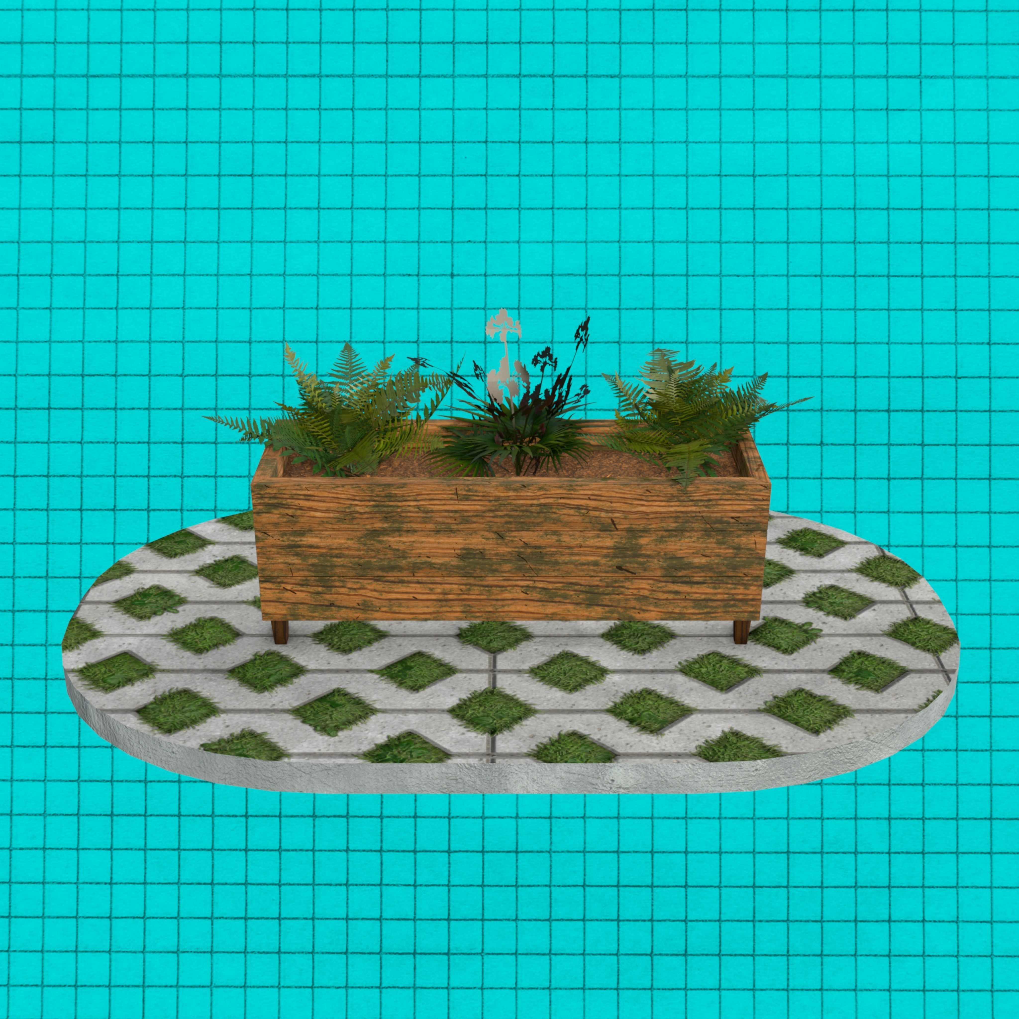 PBR Planter 3D model | CGTrader