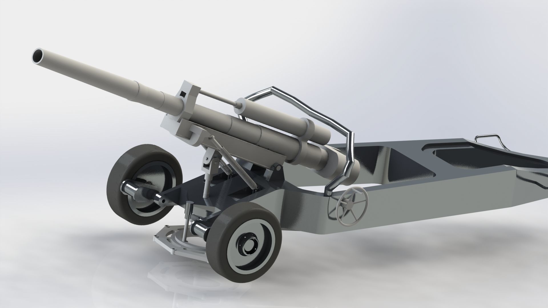 M102 Howitzer 3D model | CGTrader