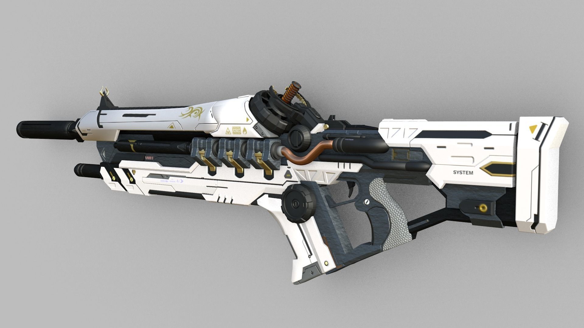3D model Dark Matter Surge Rifle VR / AR / low-poly | CGTrader