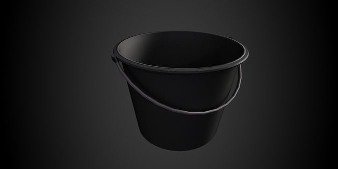 3D model Bucket VR / AR / low-poly | CGTrader
