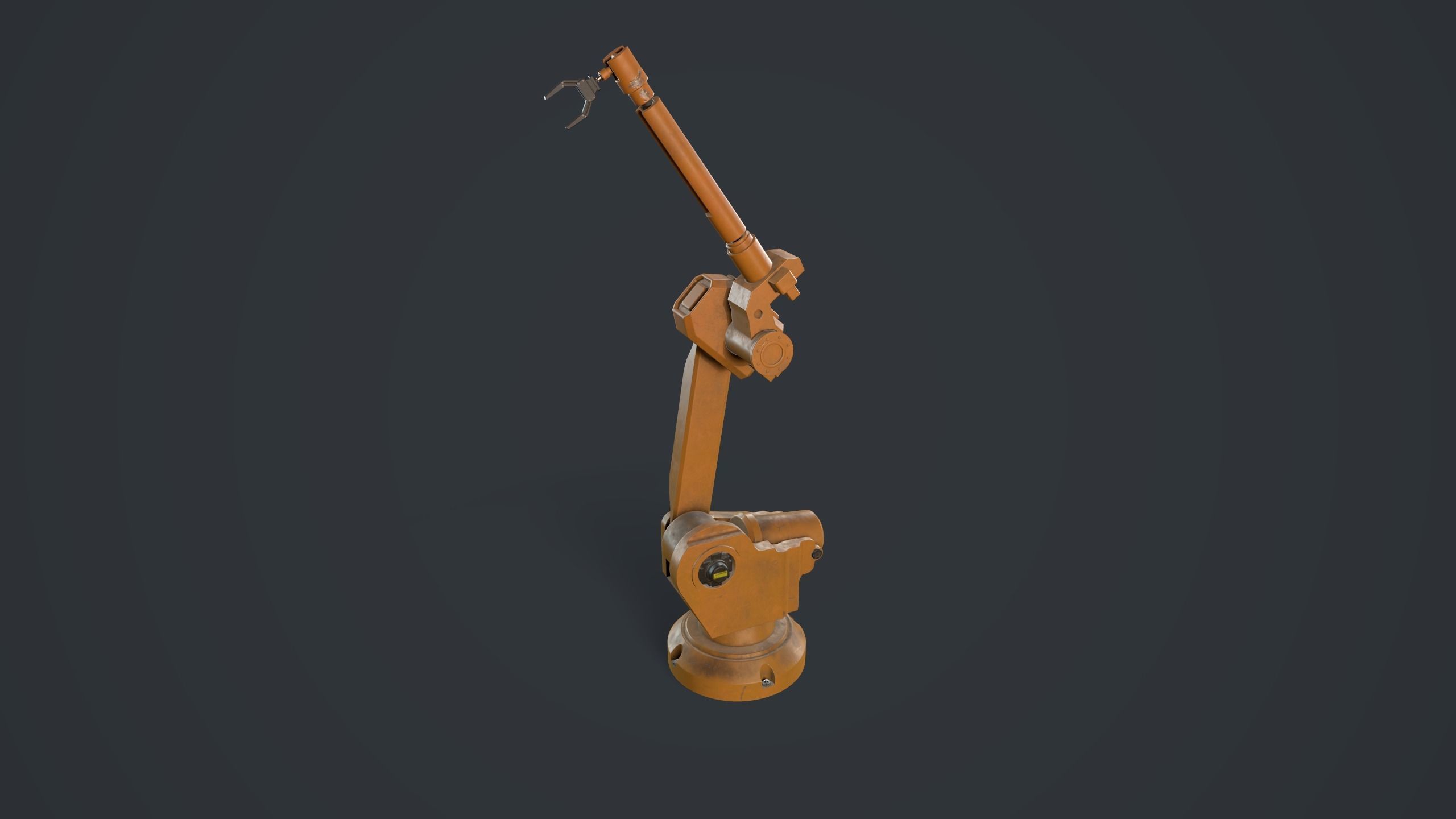 Factory robotic machine 3D model | CGTrader