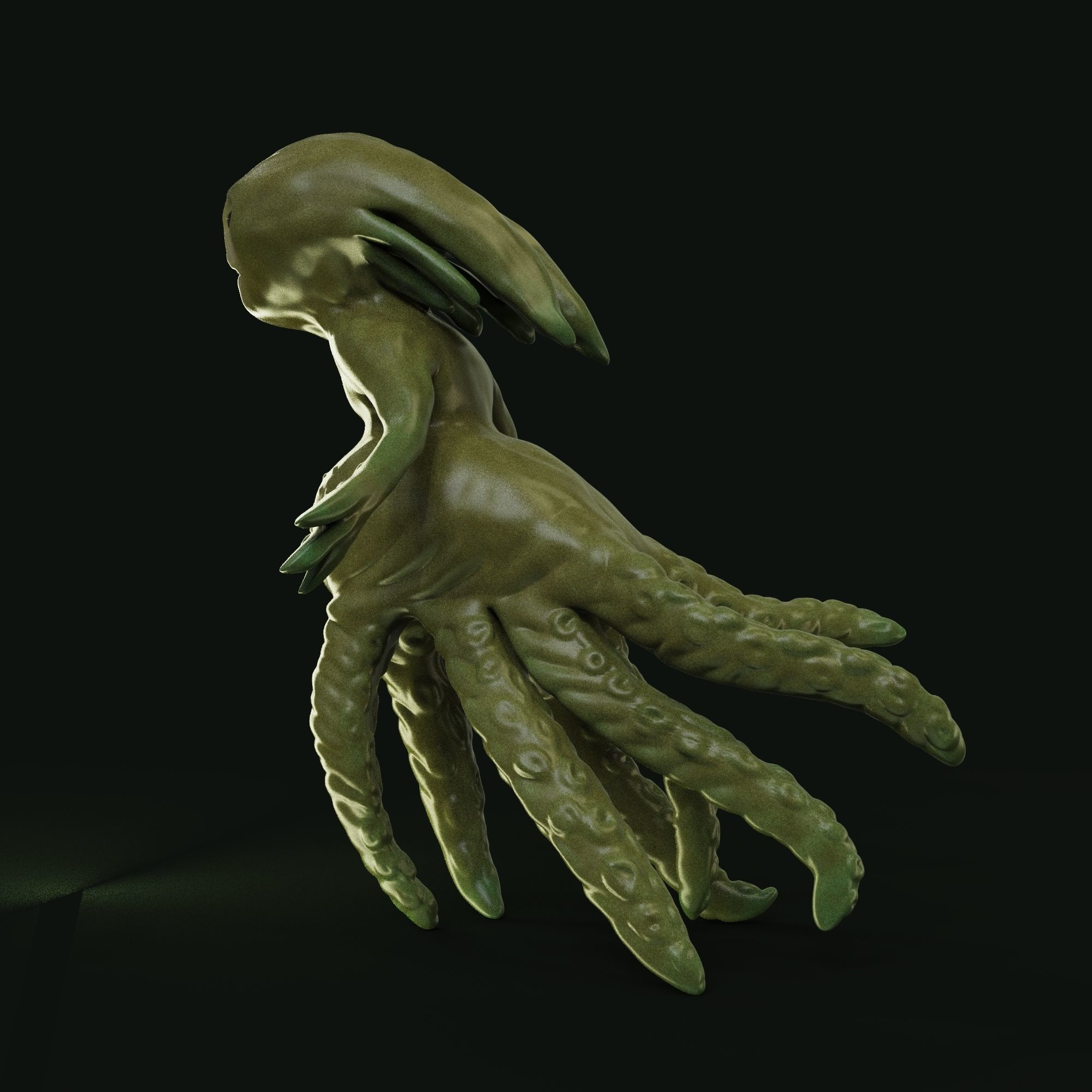 GRINDYLOW - SEA CREATURE - HARRY POTTER - MERMAID - DEMON 3D model 3D ...