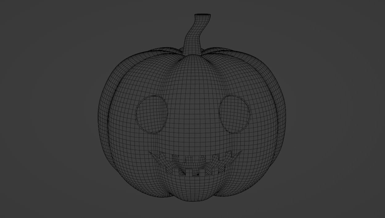 Jack o lantern NO1 3D model | CGTrader