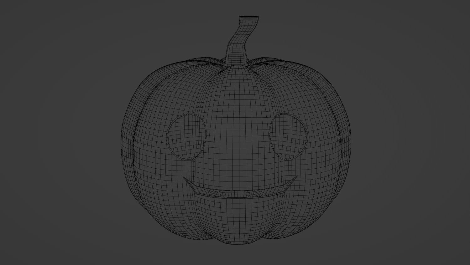 Jack o lantern NO2 3D model | CGTrader