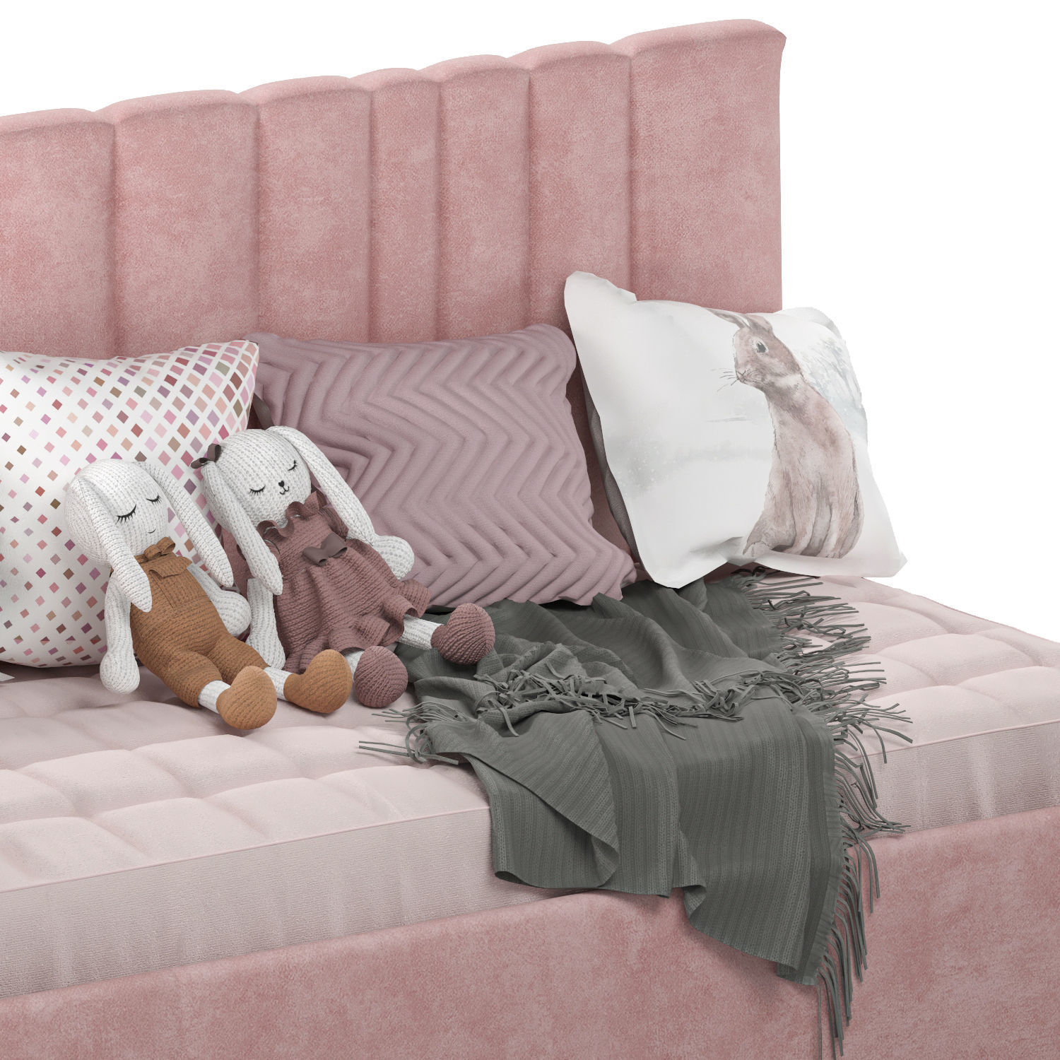 Modern Style Sofa Bed 3D model | CGTrader