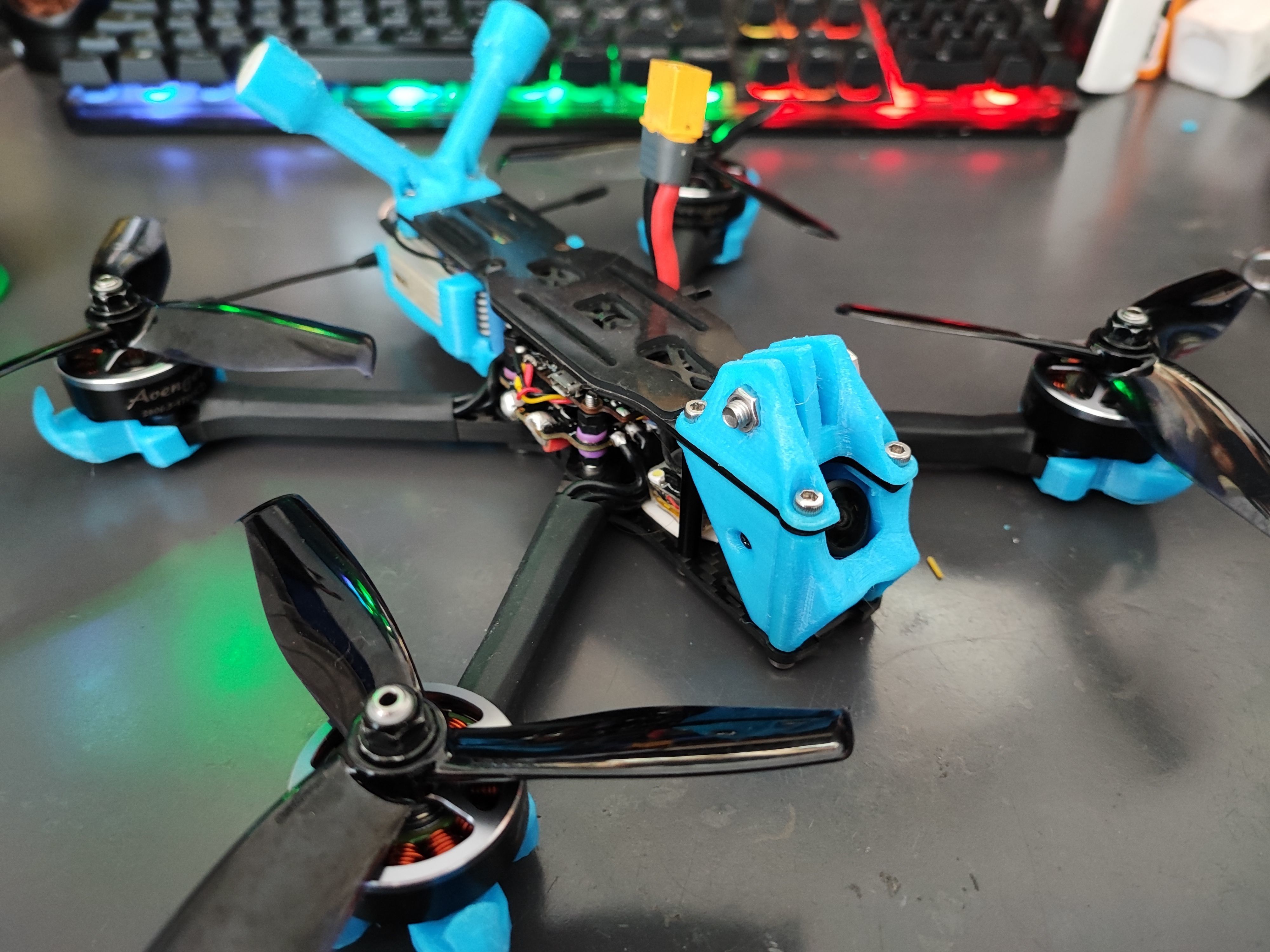 SOURCE ONE V5 - AIR UNIT - FULL PRINT SUPPORT 3D model 3D printable ...