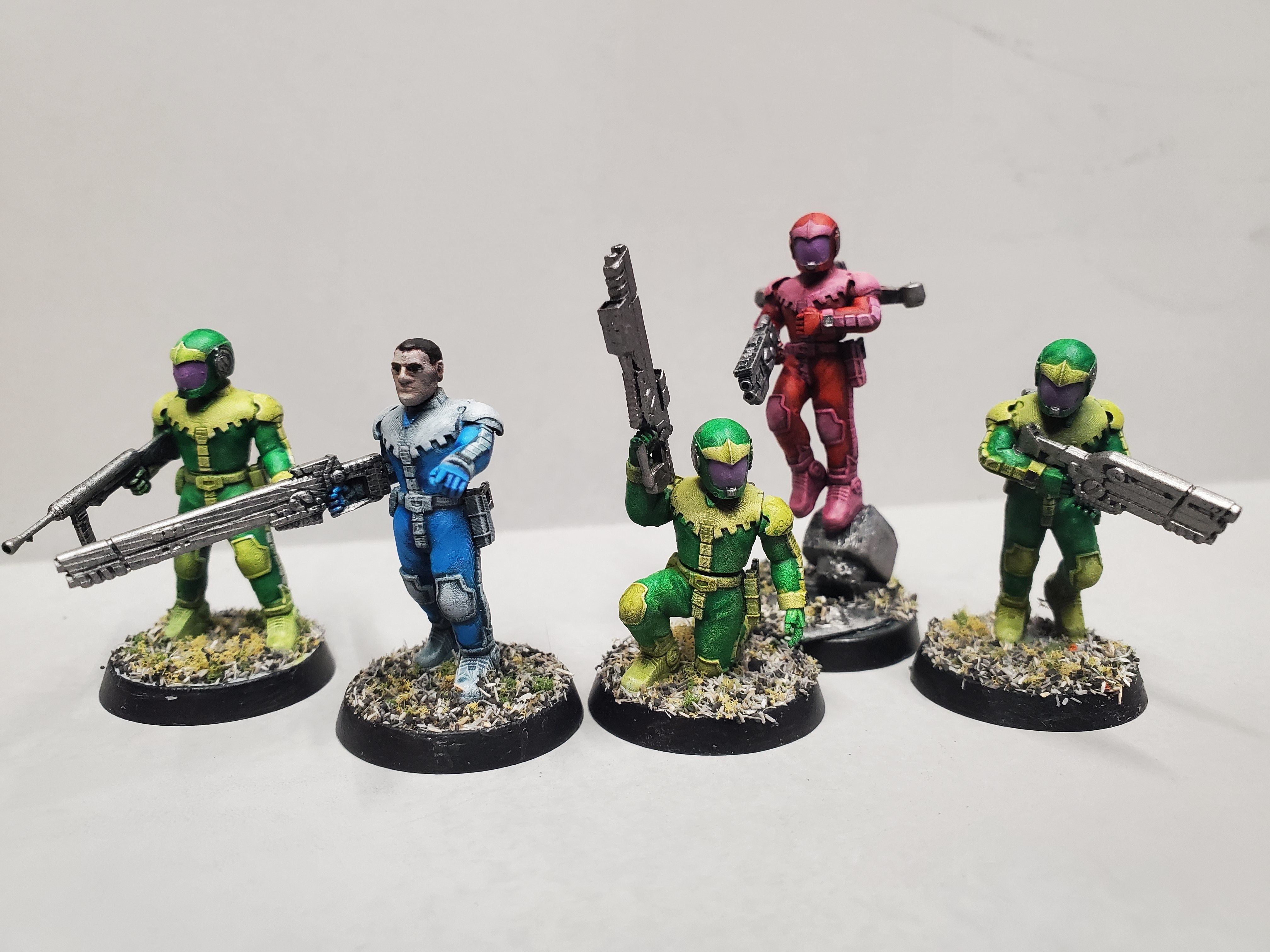 Zeon Sept Normal Infantry and Ball Drones 3D model 3D printable | CGTrader