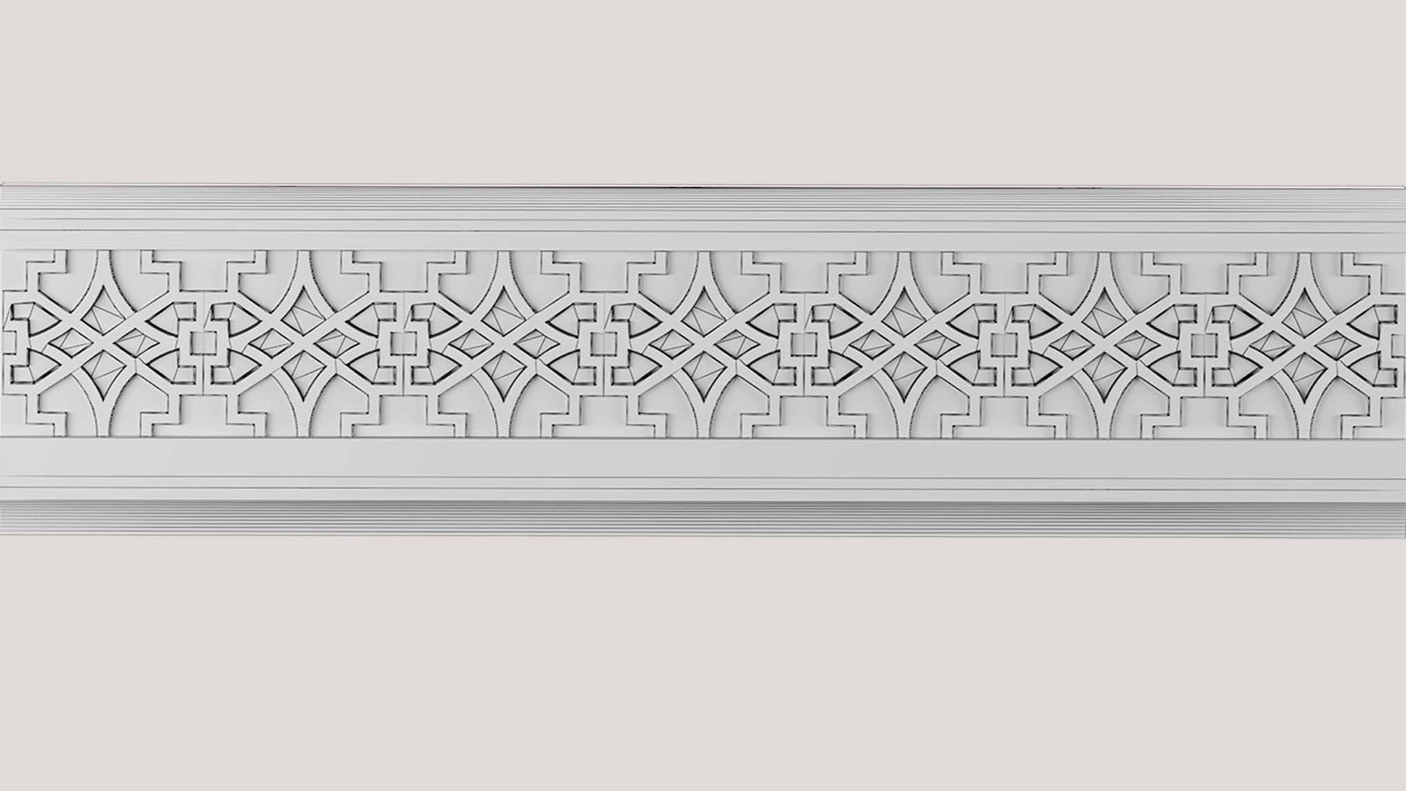 Moroccan Wood Pattern design 3D model | CGTrader