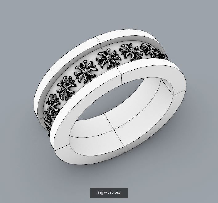 Gothic crosses 3D Model Collection | CGTrader