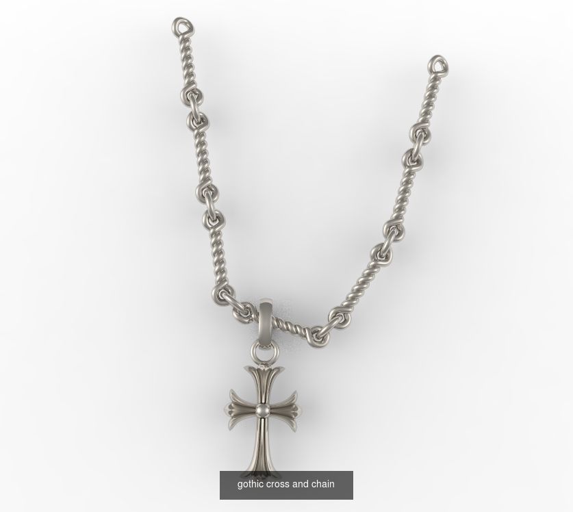 Gothic crosses 3D Model Collection | CGTrader