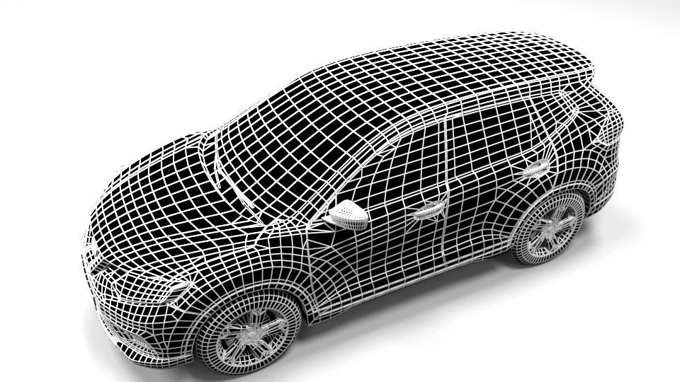 3D model NISSAN X-TRAIL 2015 LOWPOLY VR / AR / low-poly | CGTrader