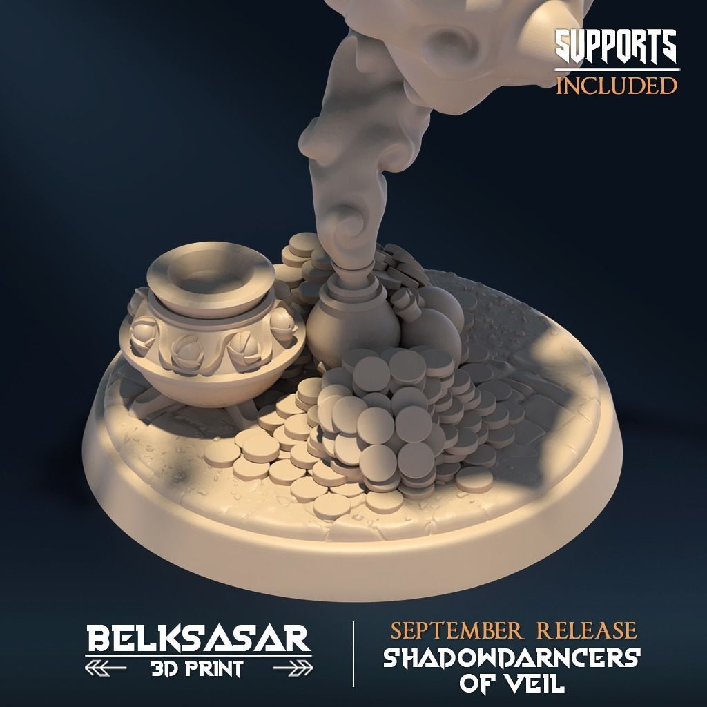 Efreeti of the Veil B 3D model 3D printable | CGTrader