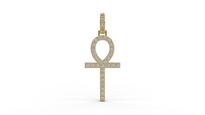 Anhk Pendant 3D model 3D printable | CGTrader