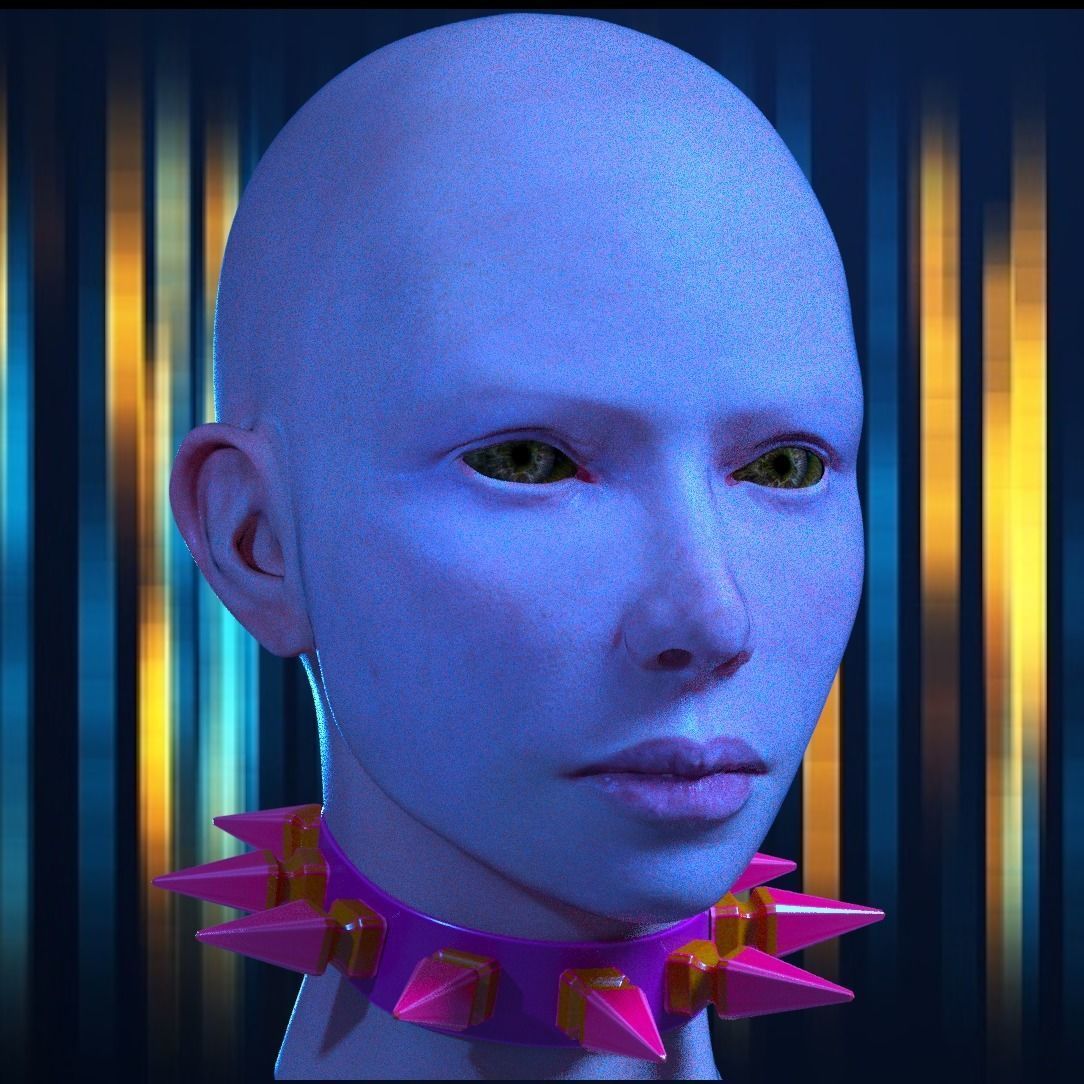 square cone model studs 3D model 3D printable | CGTrader