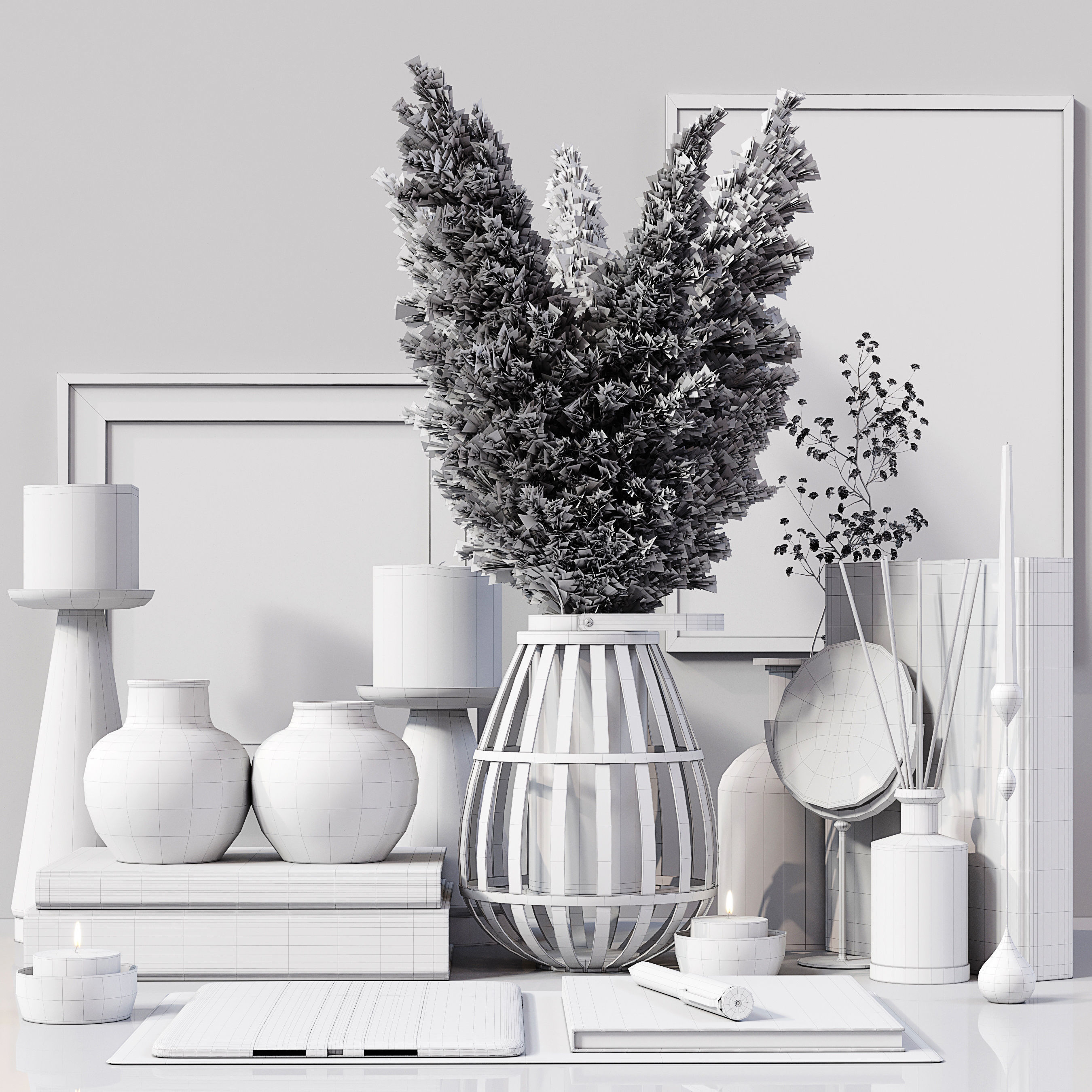 Decor Set 064 3D model | CGTrader