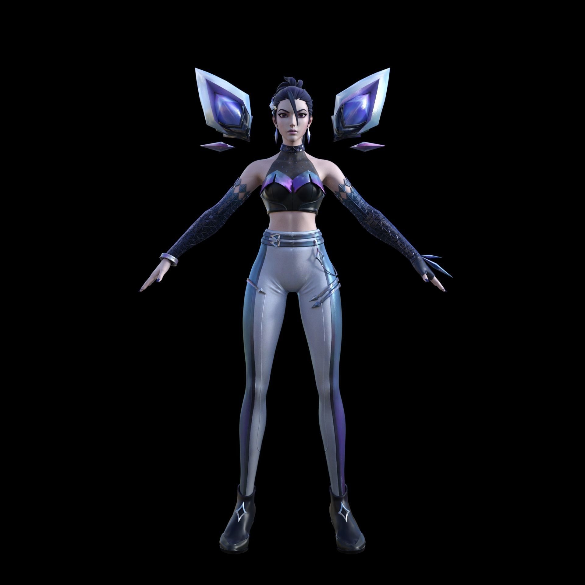 KDA ALL OUT KaiSa 3D model | CGTrader
