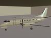 3D model SAAB 340 and 3D Cockpit low poly model with generic livery VR ...