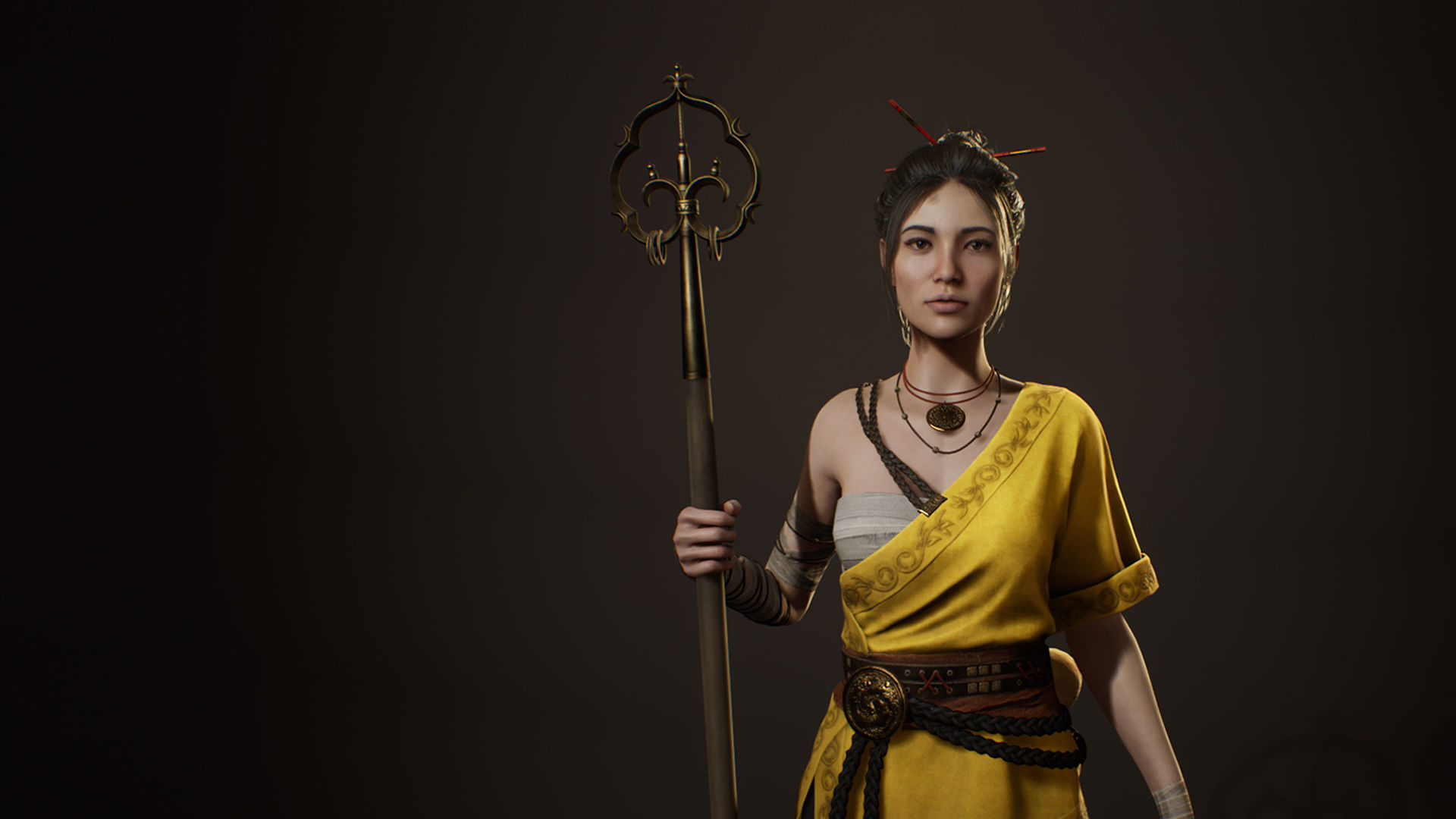 3D model Girl Monk vma01 VR / AR / low-poly | CGTrader
