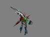 Attacker Gundam 16 3D model animated rigged | CGTrader