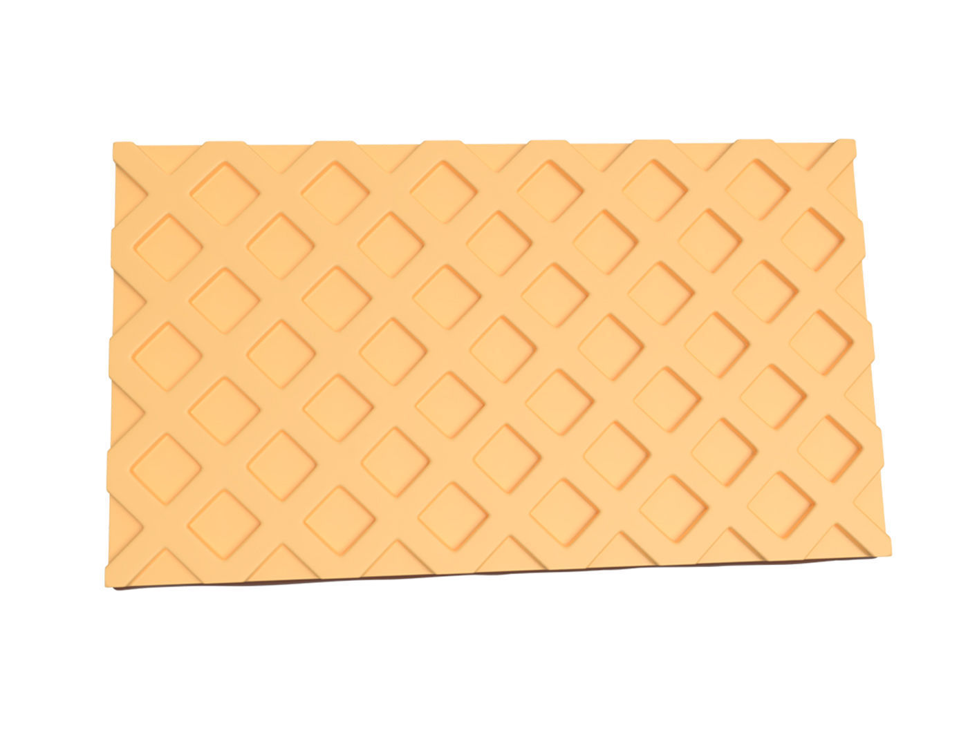 Cartoon Wafer 3D model | CGTrader