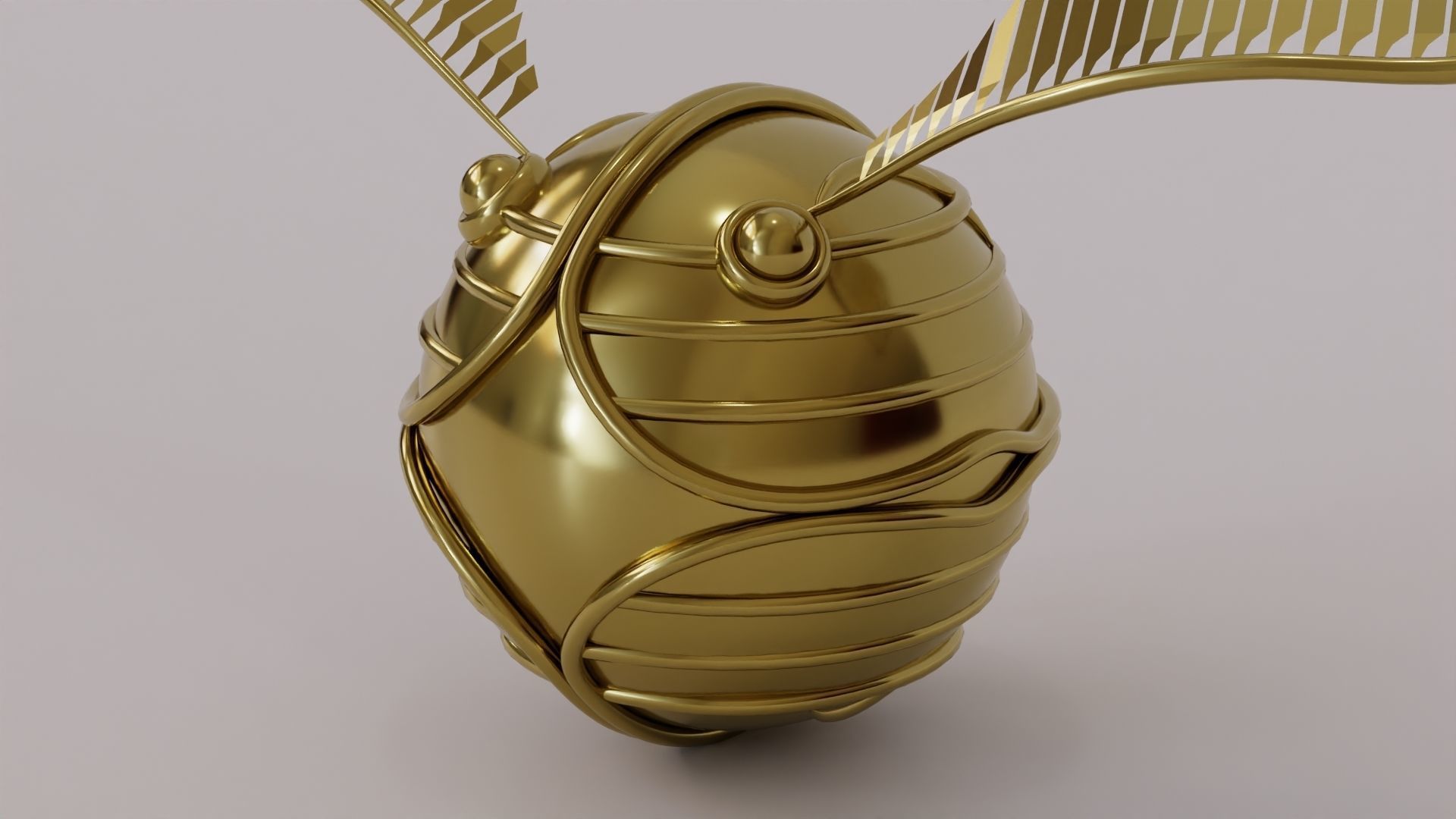 Golden Snitch - Harry Potter 3D model | CGTrader