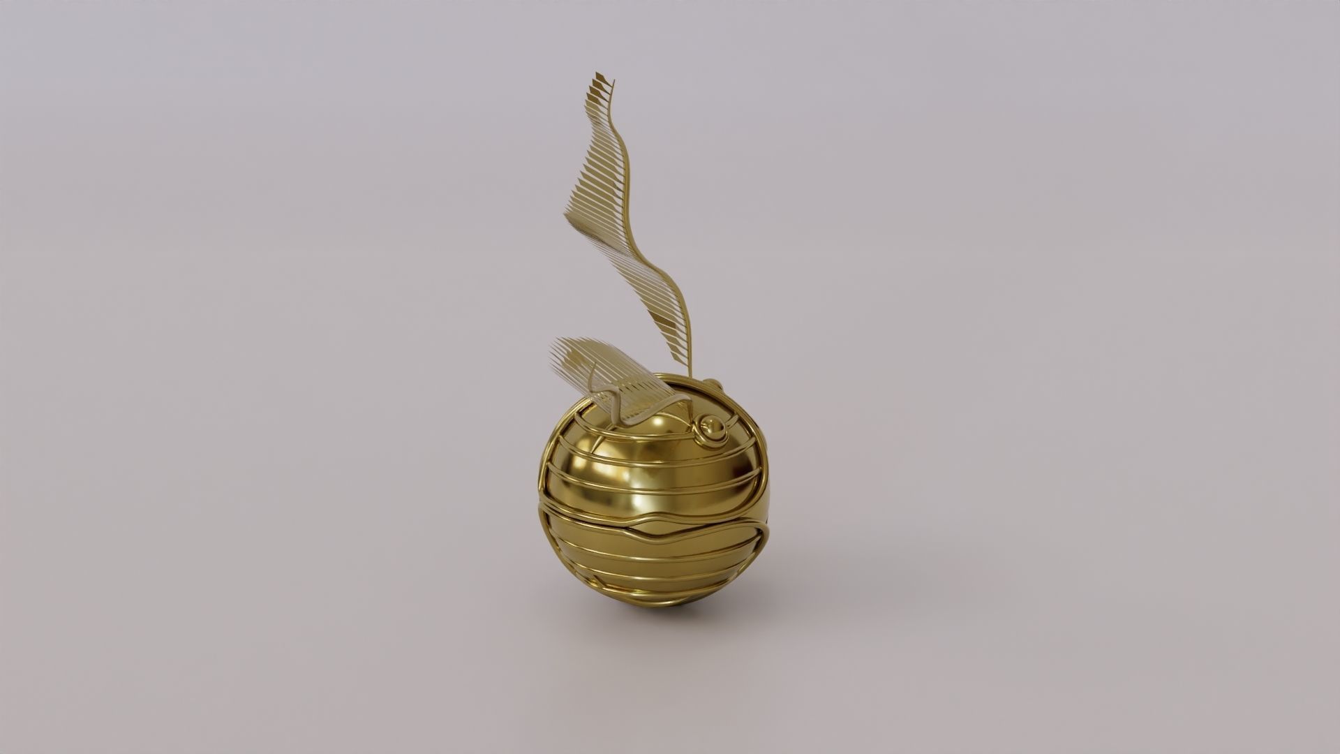 Golden Snitch - Harry Potter 3D model | CGTrader
