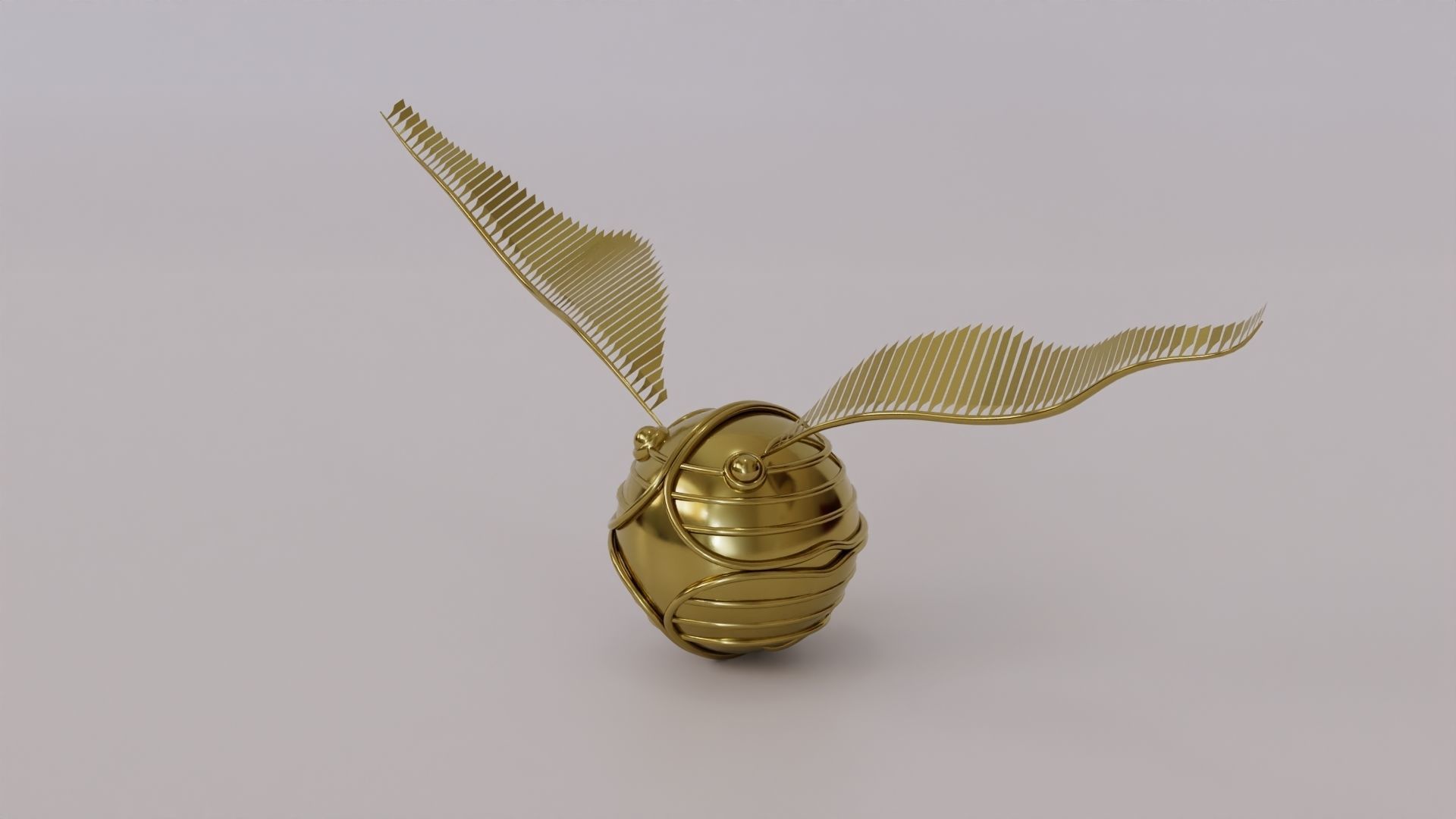 Golden Snitch - Harry Potter 3D model | CGTrader