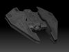 Old Dark Fury Interceptor 3D model 3D printable | CGTrader