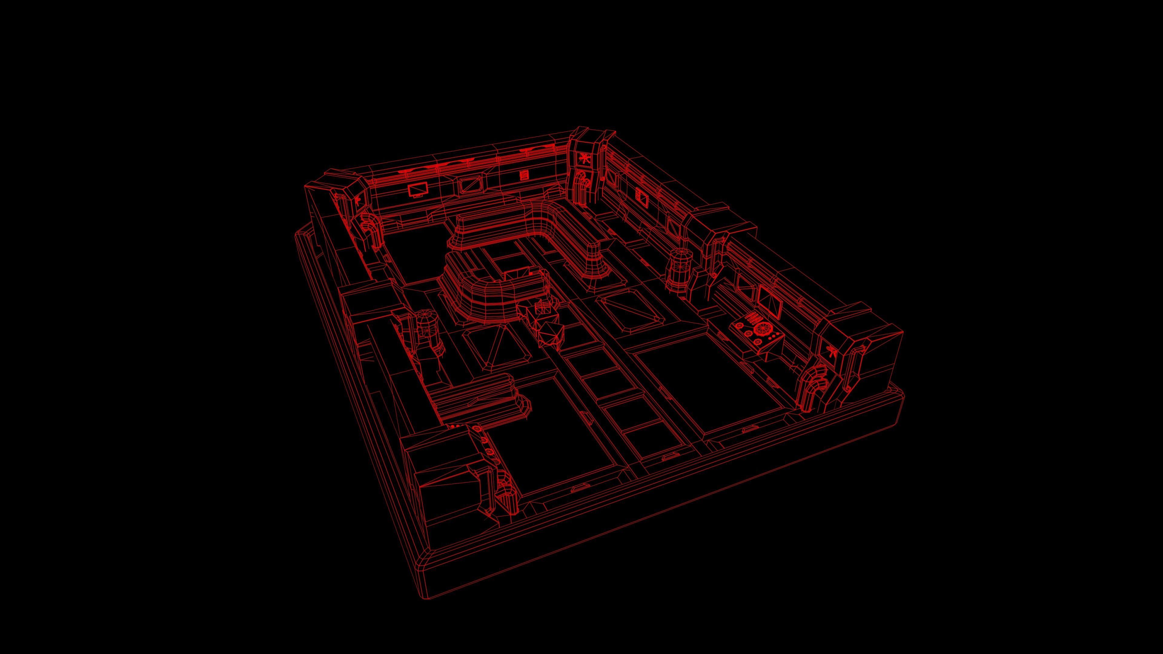 Low Poly Sci-Fi Station Pack free VR / AR / low-poly 3D model | CGTrader