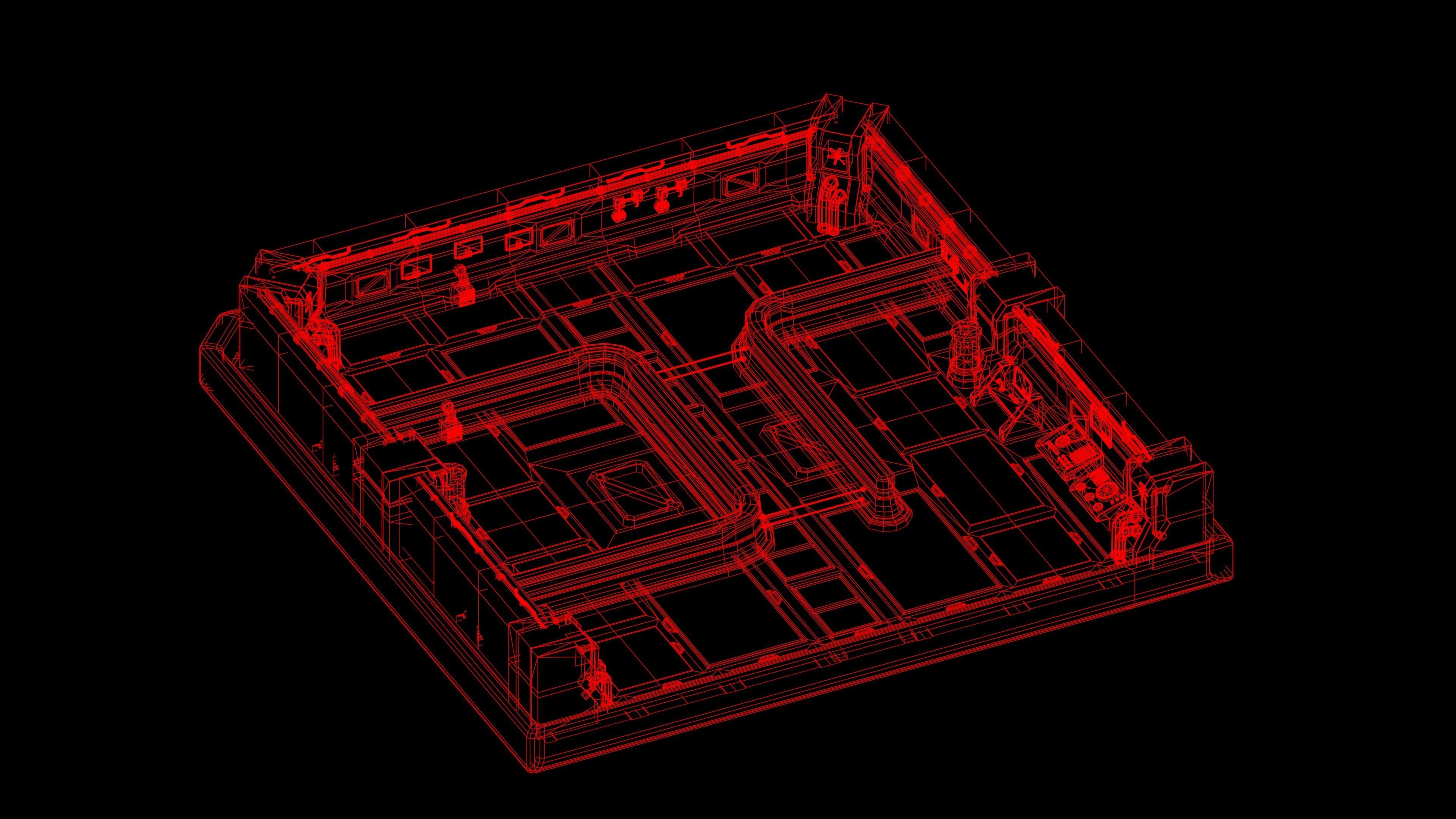 Low Poly Sci-Fi Station Pack free VR / AR / low-poly 3D model | CGTrader