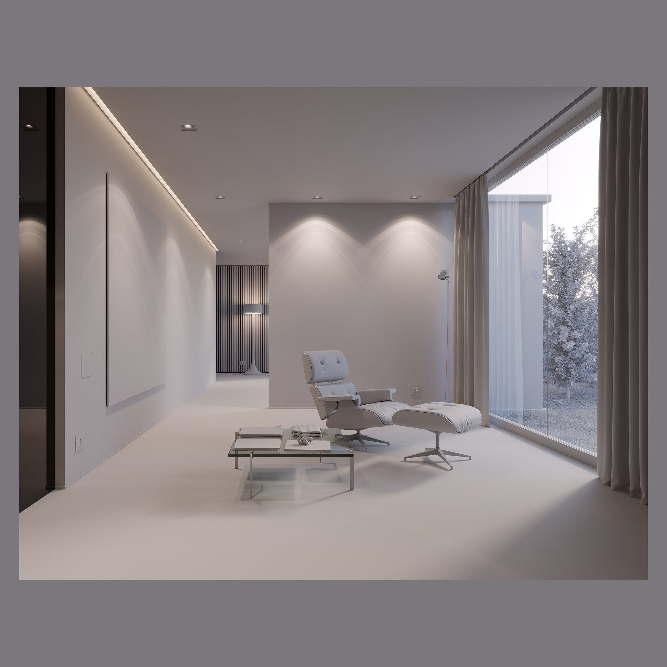 Free Cinema 4D and Corona interior scene free 3D model | CGTrader