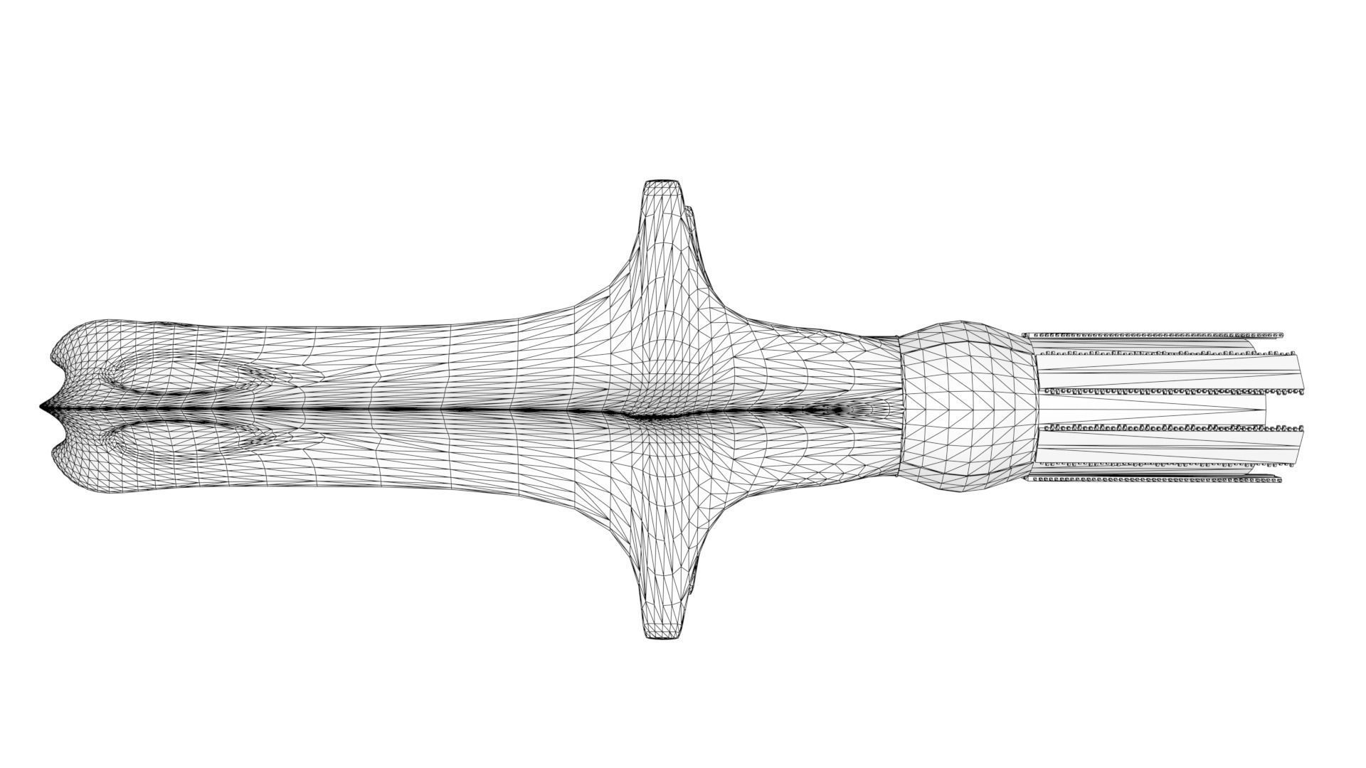 Vger spaceship 3D model | CGTrader