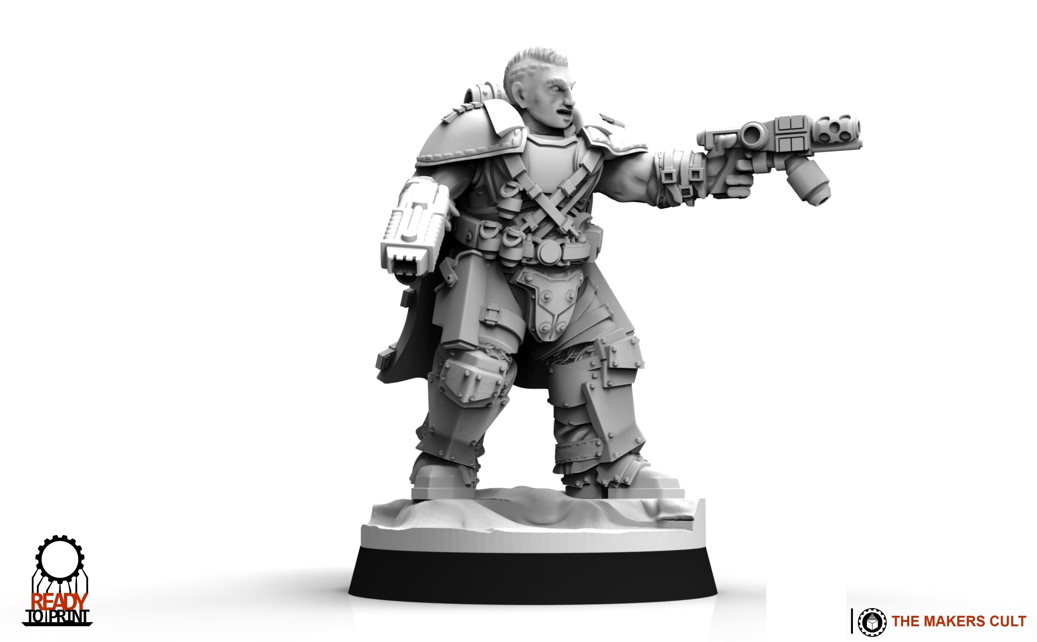 Tempest Legion - Rangers 3D model 3D printable | CGTrader