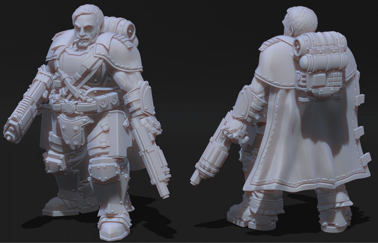Tempest Legion - Rangers 3D model 3D printable | CGTrader