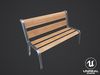 3D model Stylized Wooden Bench VR / AR / low-poly | CGTrader
