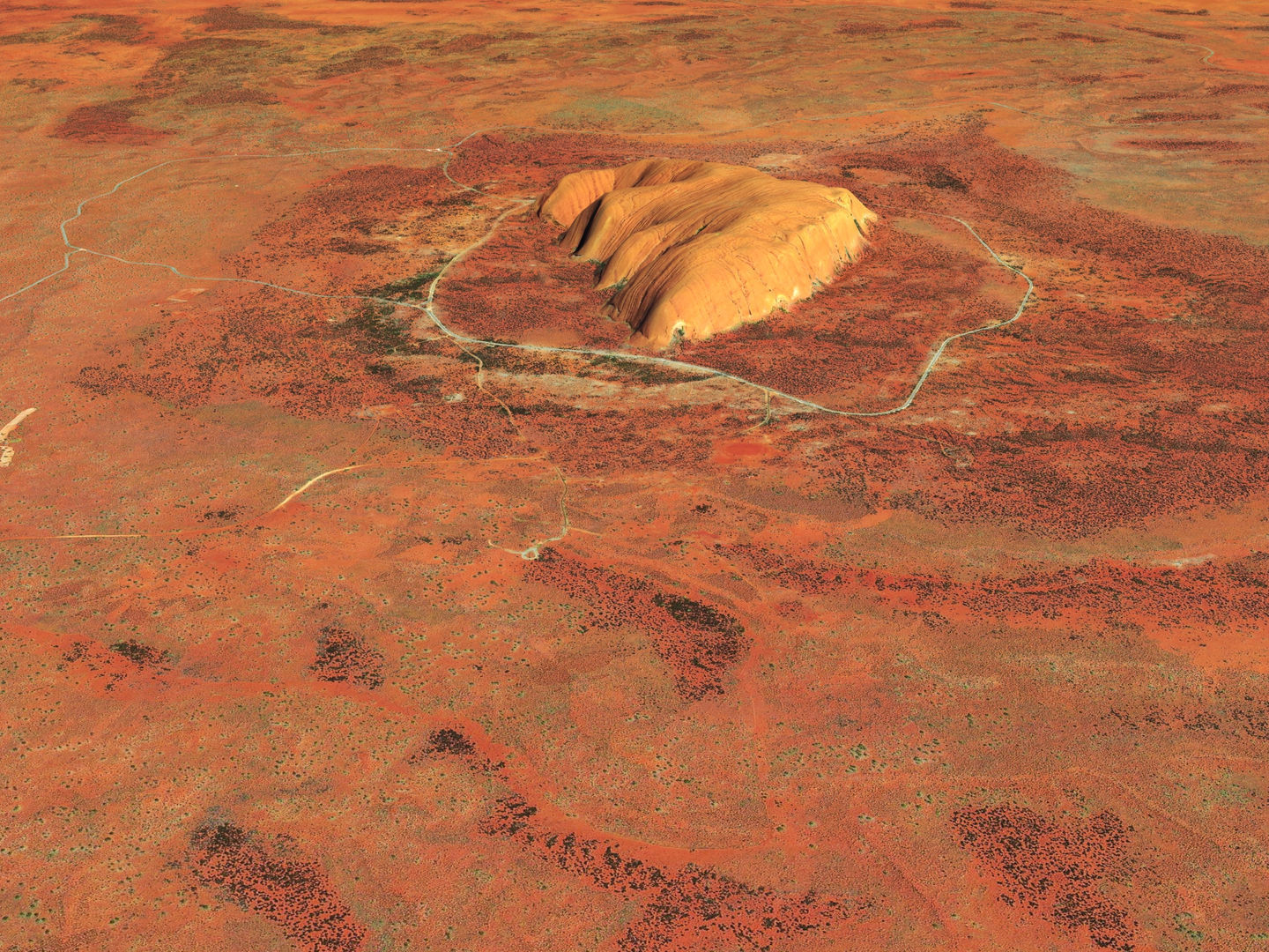 Uluru Ayers Rock Landscape 3D model | CGTrader