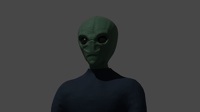 3D model Game-ready alien 3d model VR / AR / low-poly | CGTrader