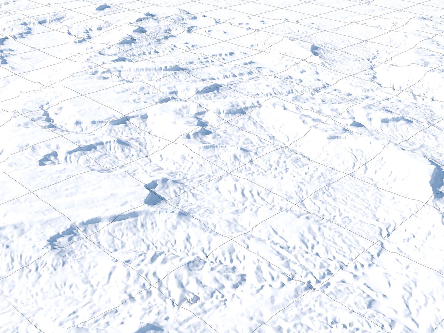 Rocky Landscape Plateau 3D model | CGTrader