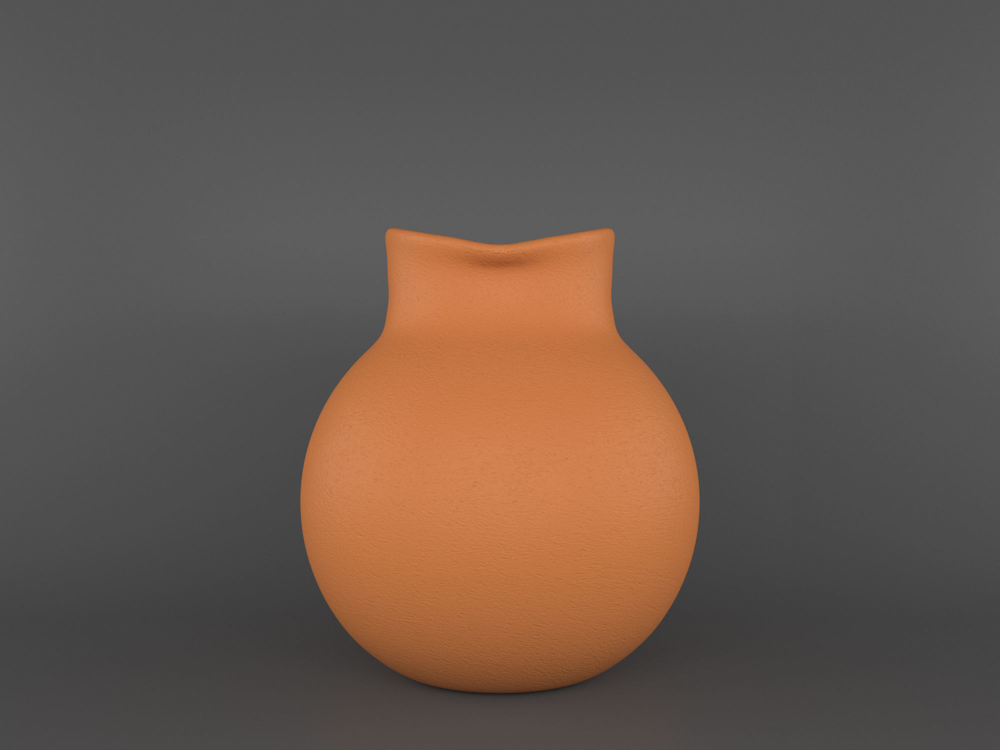 pitcher 3d model orange vase 3D model | CGTrader
