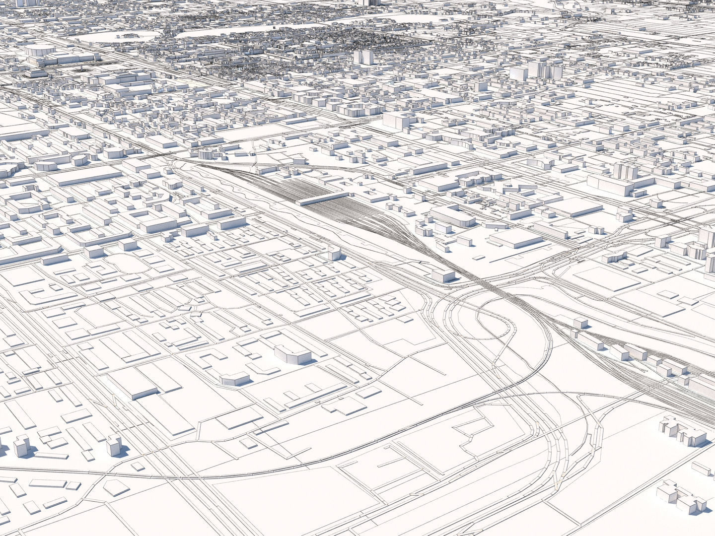 Beijing China 30x30km 3D City Map 3D model | CGTrader