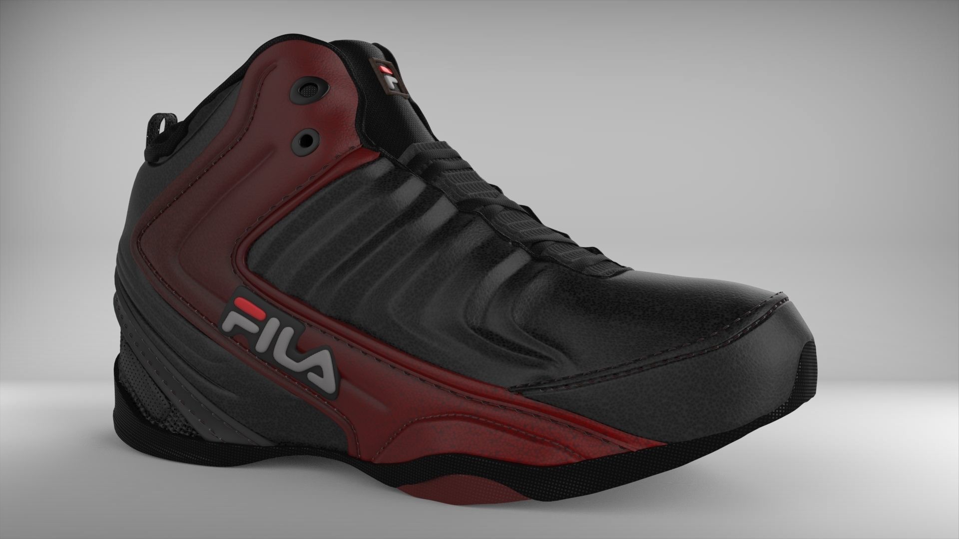 FILA Shoes 3D model 3D model | CGTrader