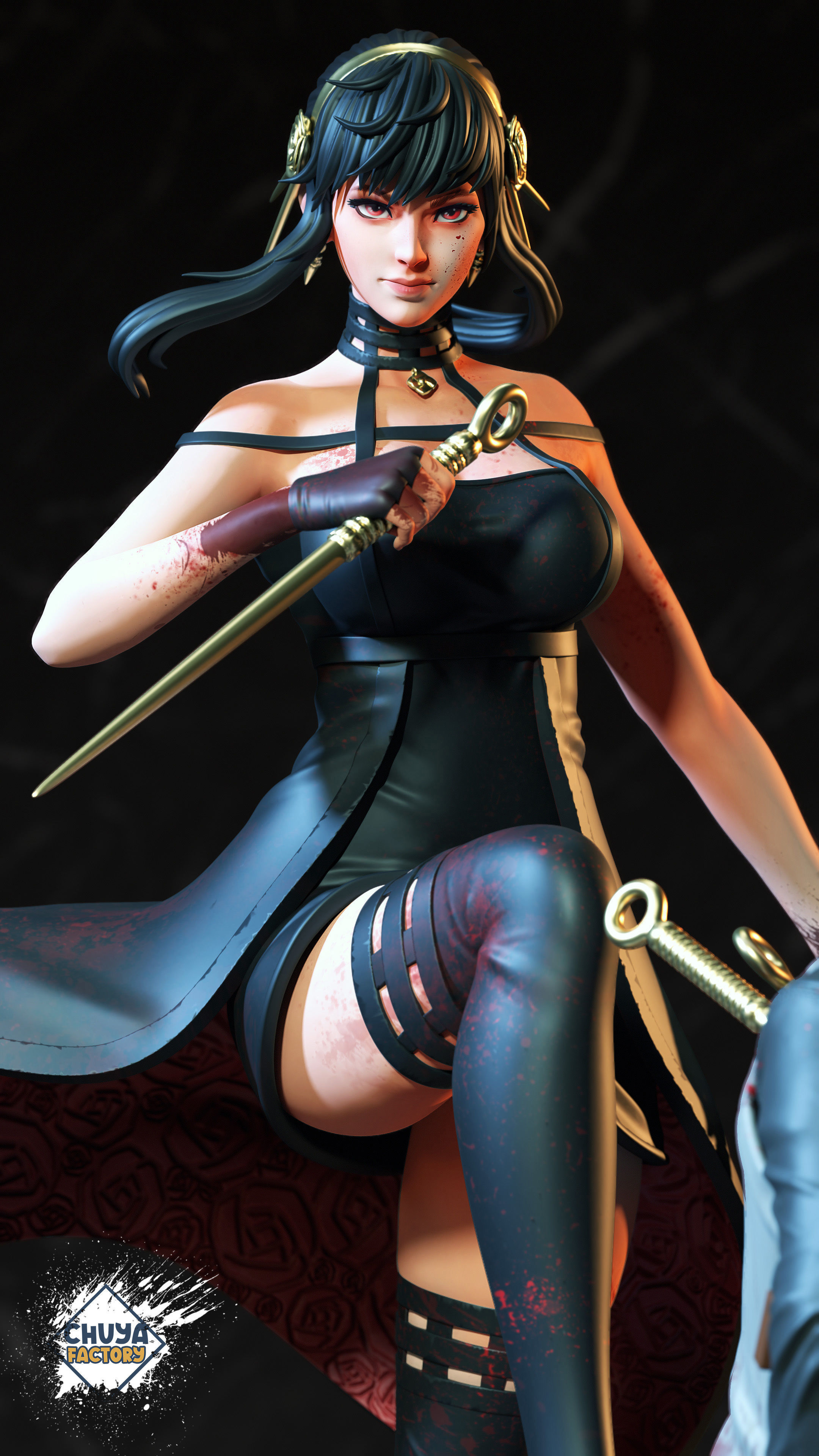 Yor Forger 3D model 3D printable | CGTrader