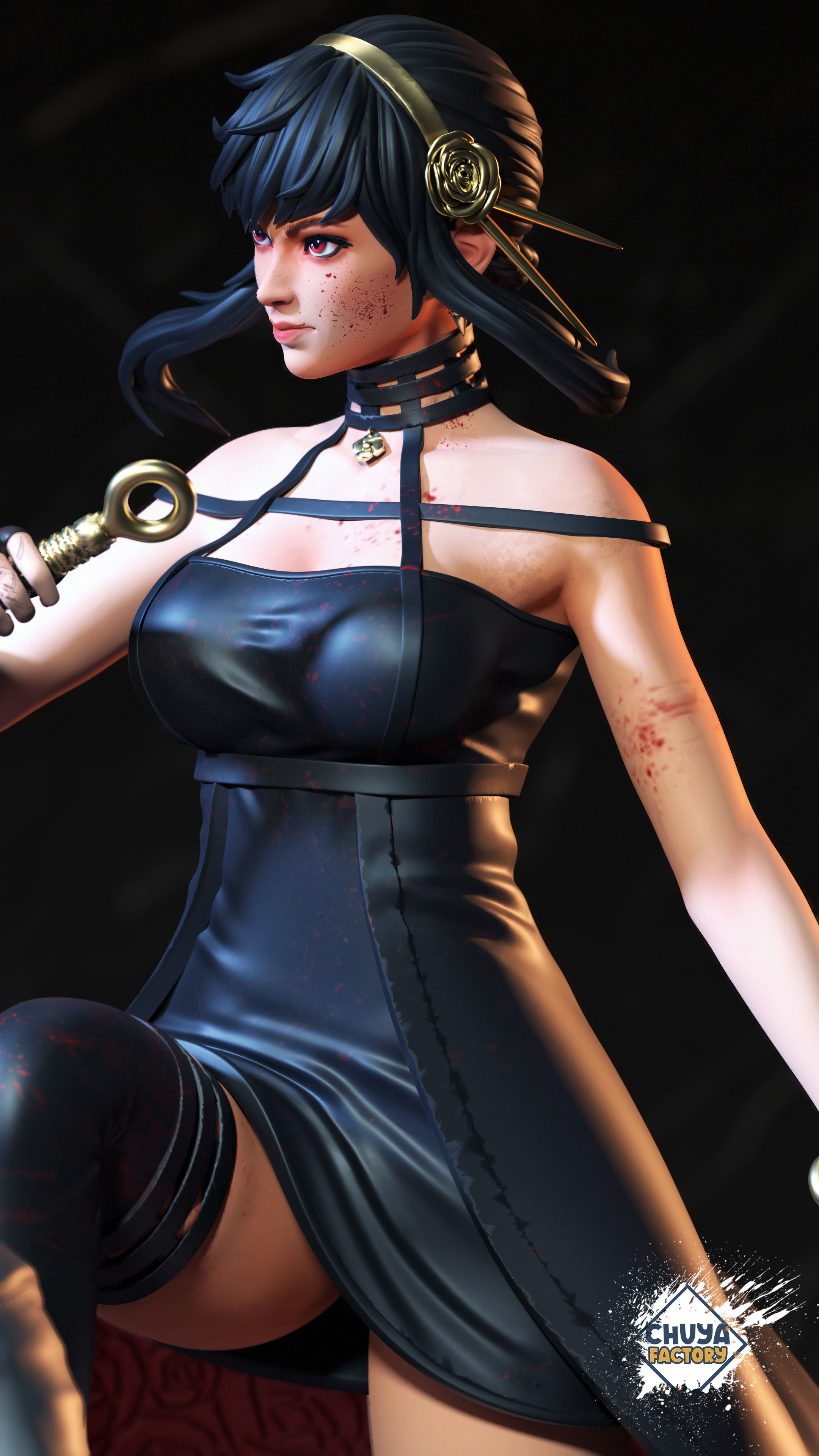 Yor Forger 3D model 3D printable | CGTrader