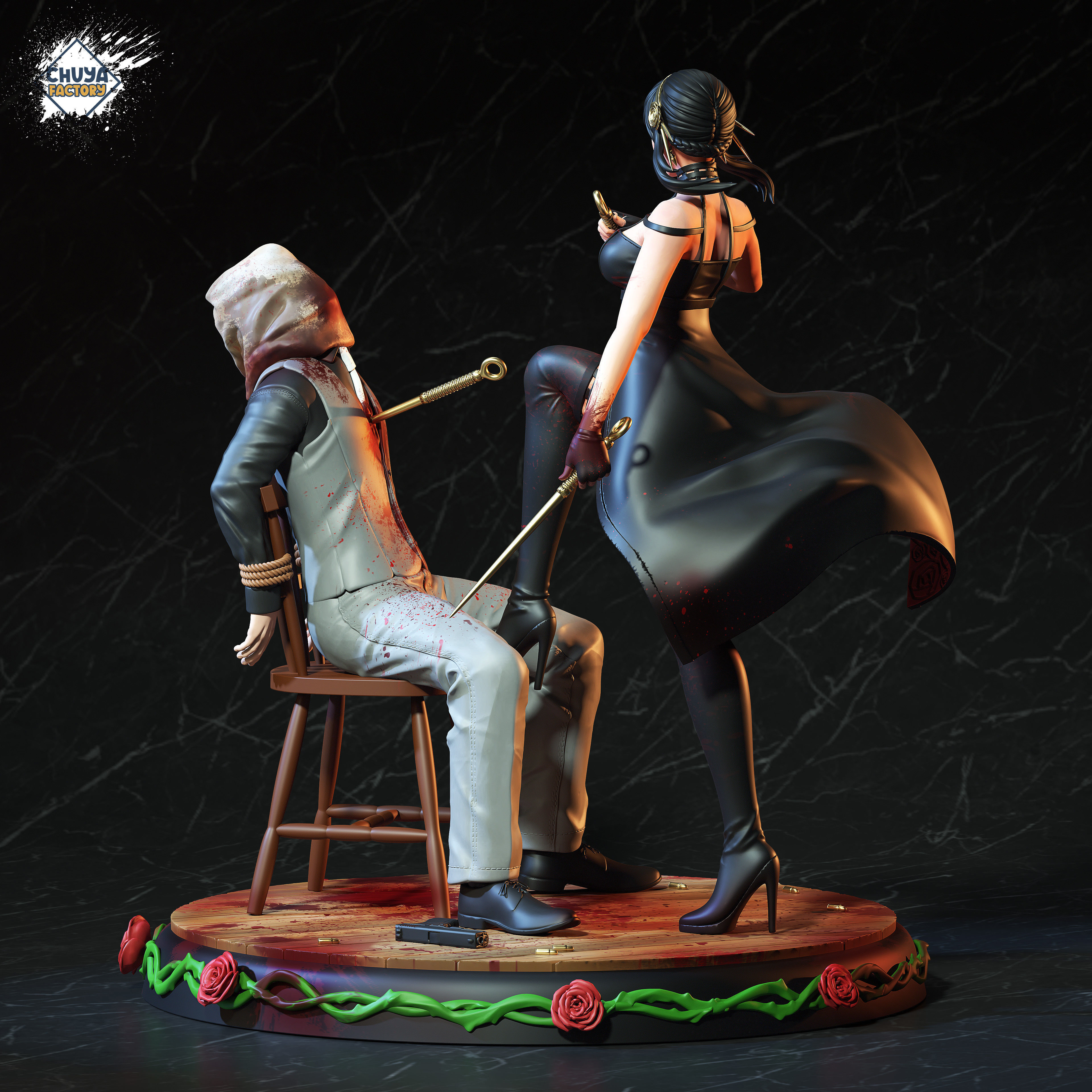 Yor Forger 3D model 3D printable | CGTrader