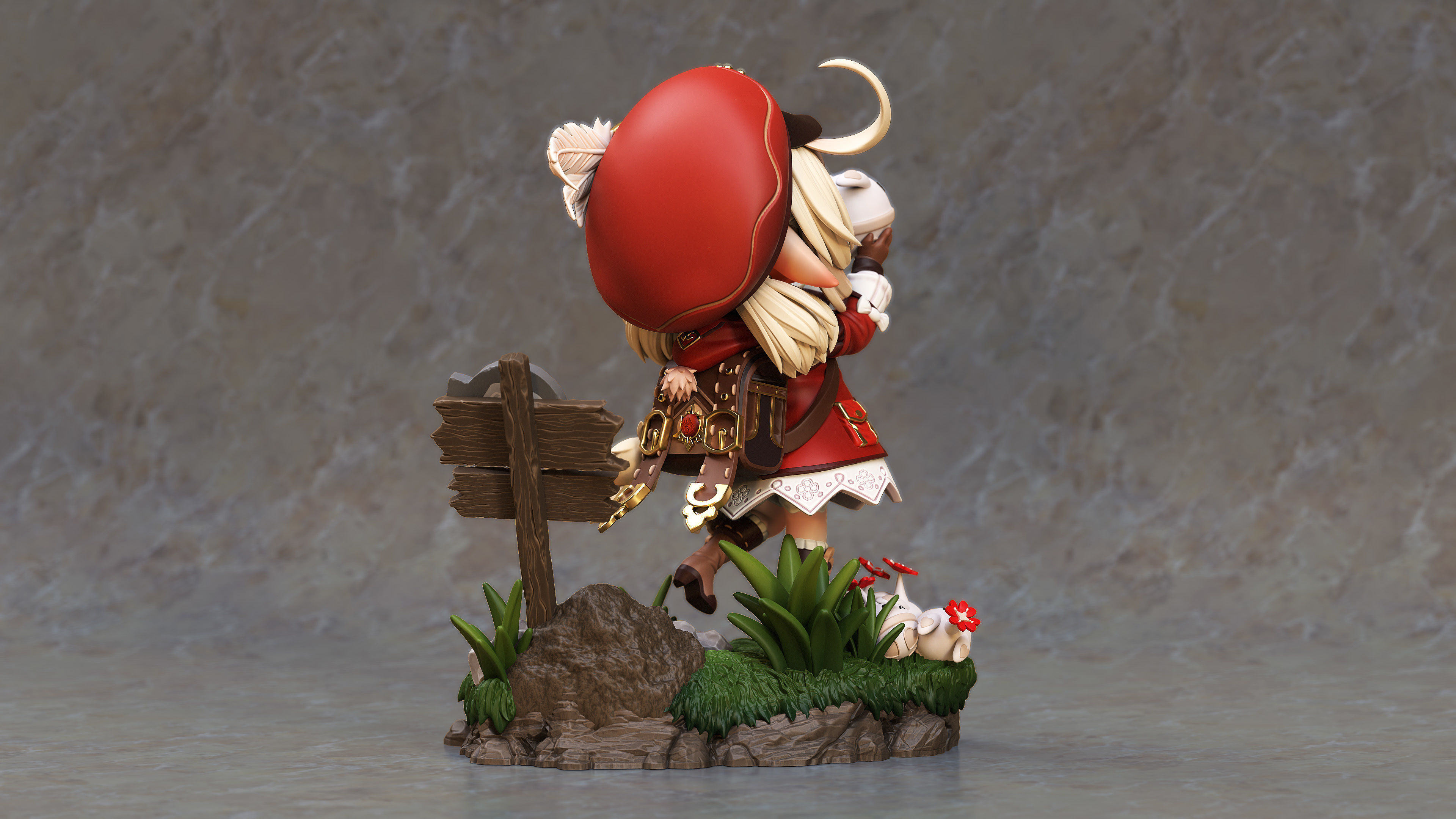 Klee from Genshin Impact 3D model 3D printable | CGTrader