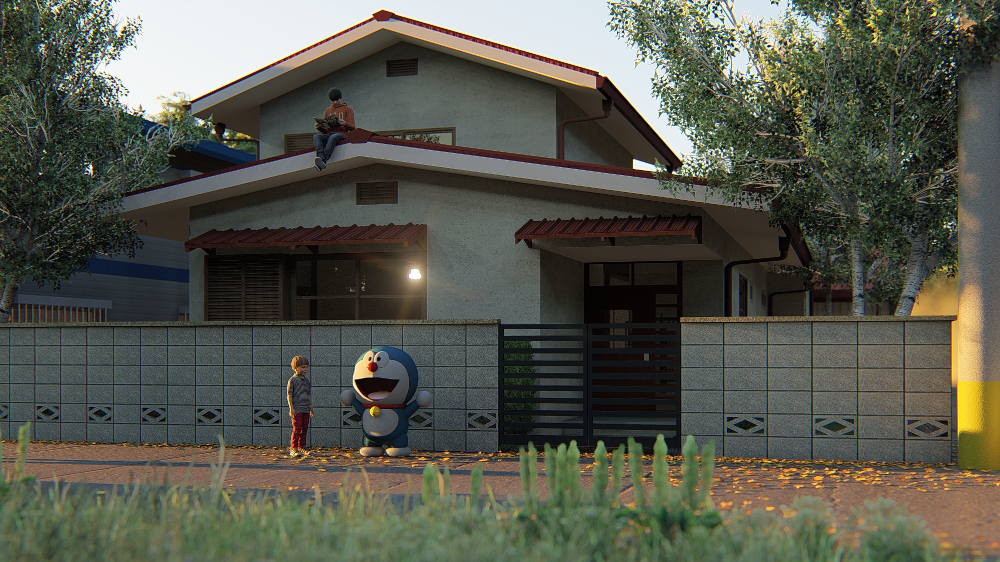 NOBI HOUSE 3D model | CGTrader