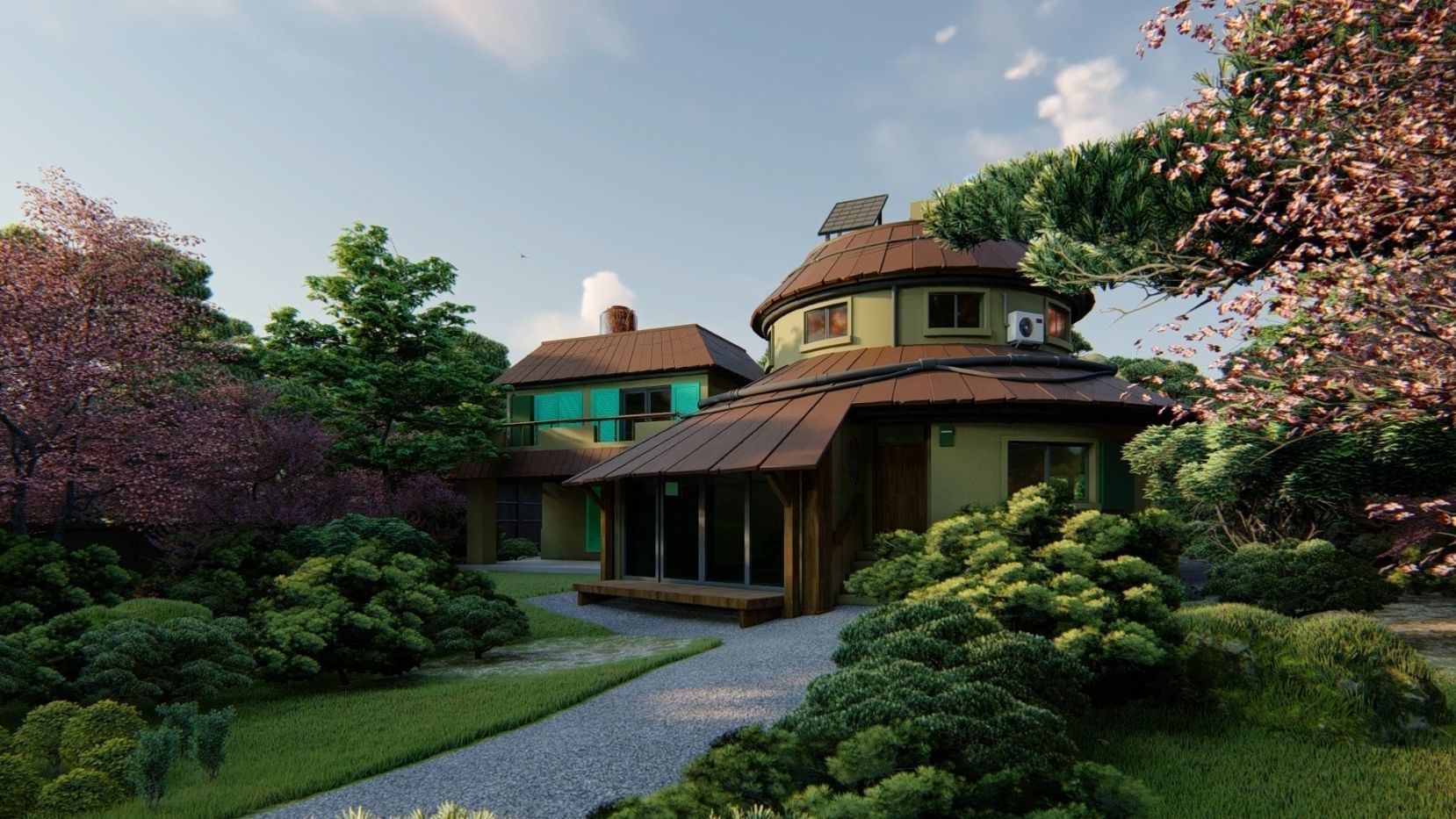 UZIMAKI NARUTO HOUSE 3D model | CGTrader