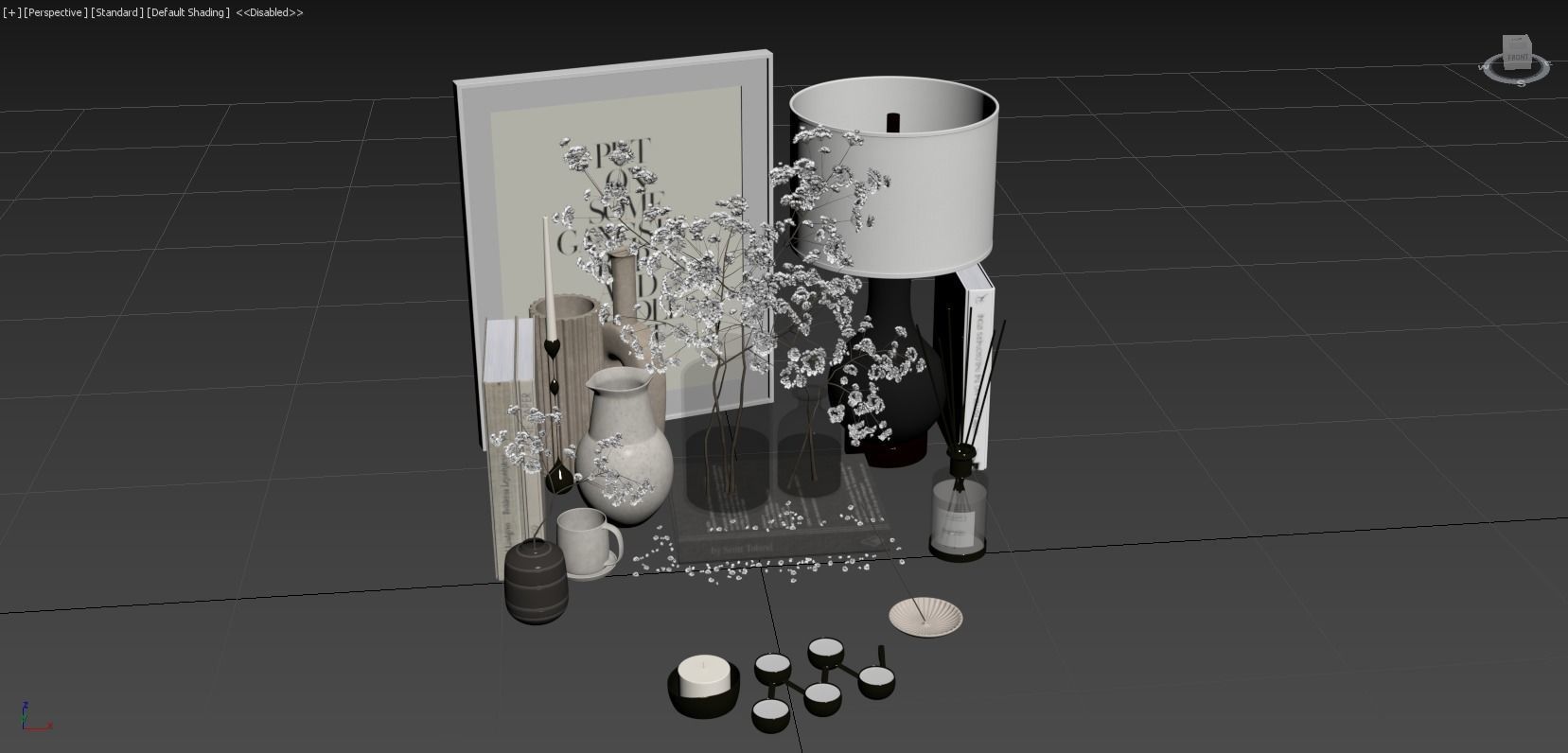 Decor Set 065 3D model | CGTrader