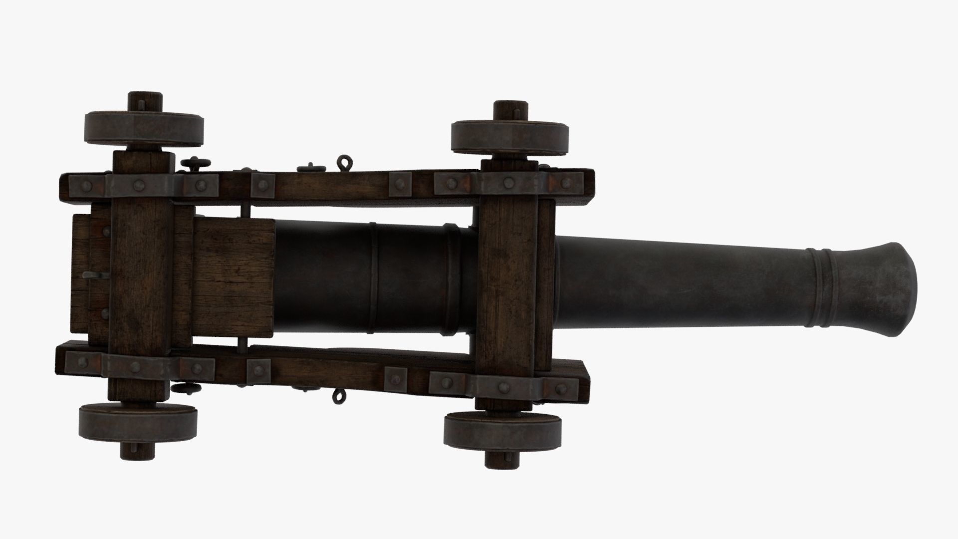 3D model Realistic Medieval Cannon VR / AR / low-poly | CGTrader